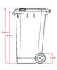 240L Bin | Home Waste Bins | MASTEC
