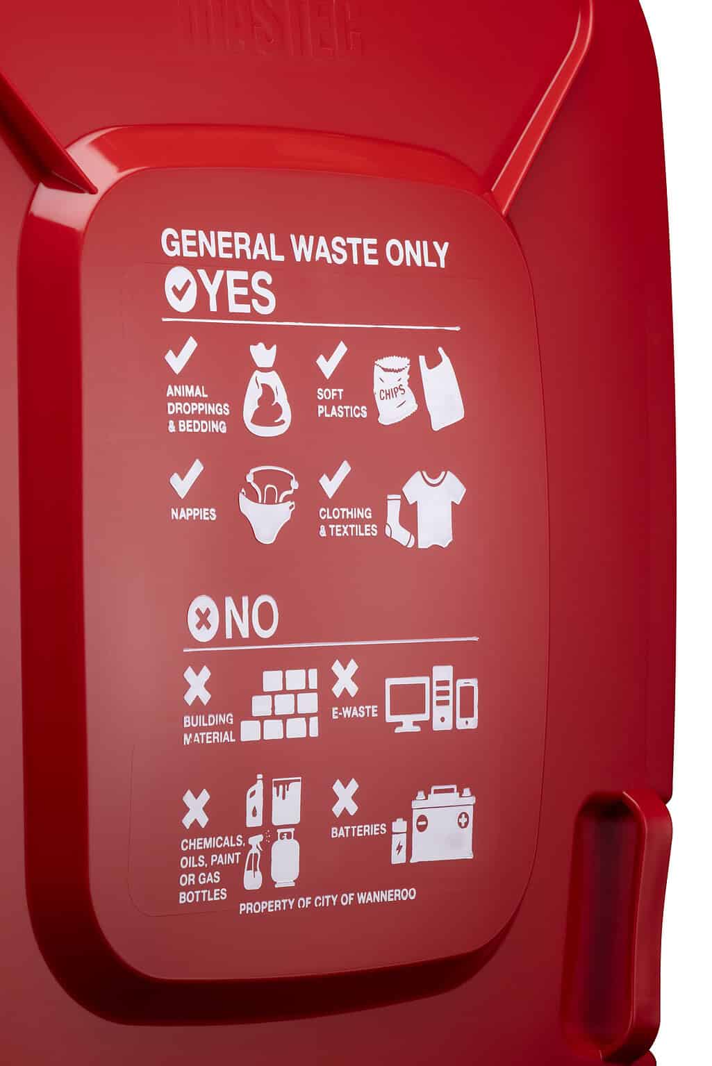 240L Bin | Home Waste Bins | MASTEC
